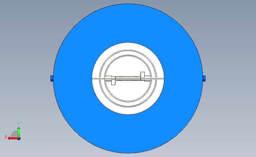 H76H╱Y╱F-PN10.0对夹双板止回阀[H76H]50.step_STEP_模型图纸下载 – 懒石网