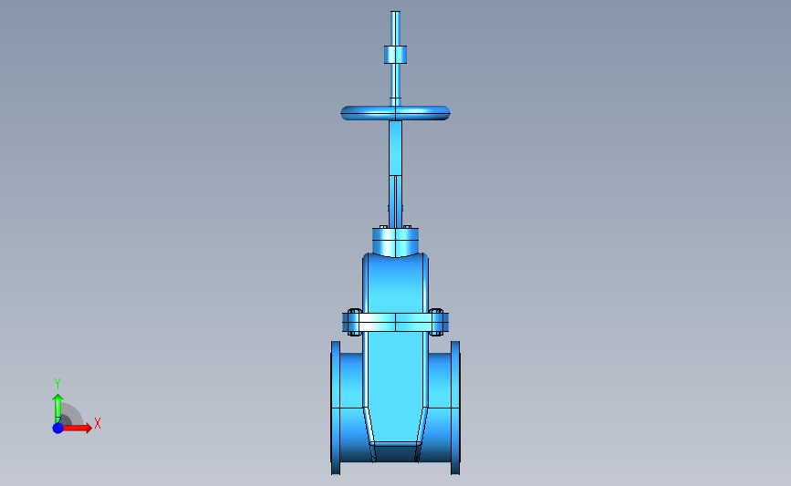 Z41X╱RRHX-10明杆弹性座封闸阀[Z41X(RRHX)-10]250.step_STEP_模型图纸下载 – 懒石网