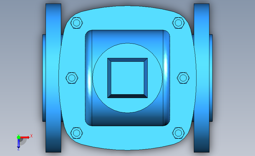 SZ45X╱RVHX-16暗杆弹性座封闸阀[SZ45X(RVHX)-16]40_STEP_模型图纸下载 – 懒石网