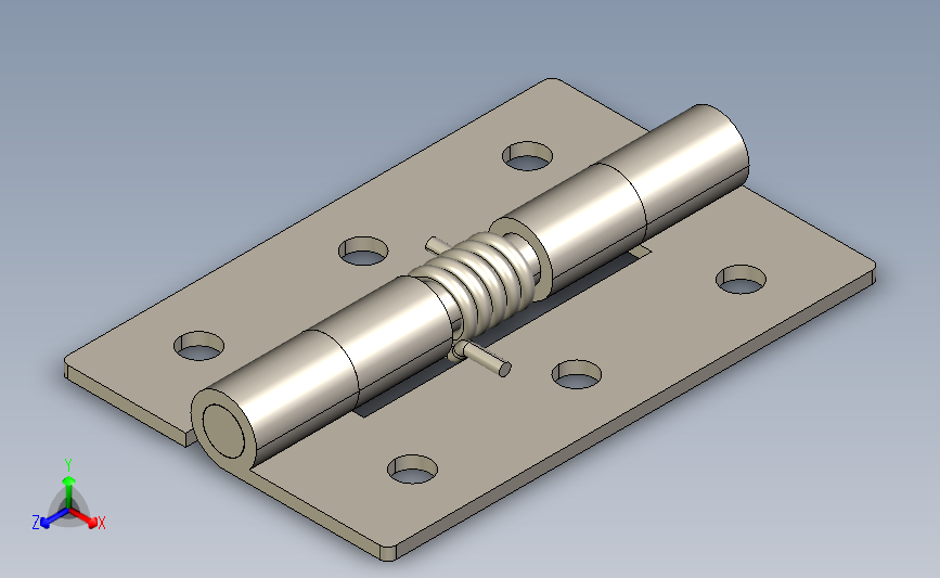CL253-6铰链[CL253-6].step_STEP_模型图纸下载 – 懒石网