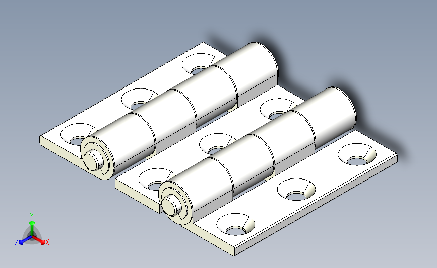 TFA01-G-Z-LR、TFA03-G-Z-LR 双轴型铝合金合页[TFA01-G-Z-LR-9075].step_STEP_模型图纸下载 ...