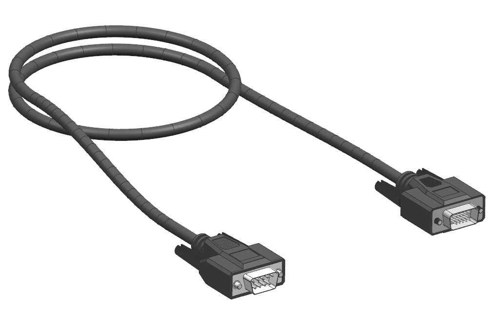 DP15Pin转接DP9Pin数据线_STEP_模型图纸下载 – 懒石网