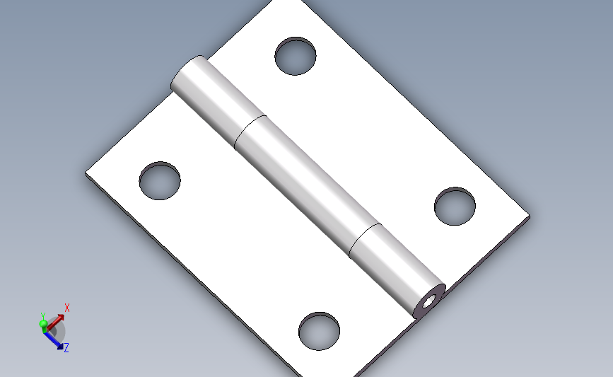 合页_SOLIDWORKS_原创图纸_模型下载 – 懒石网