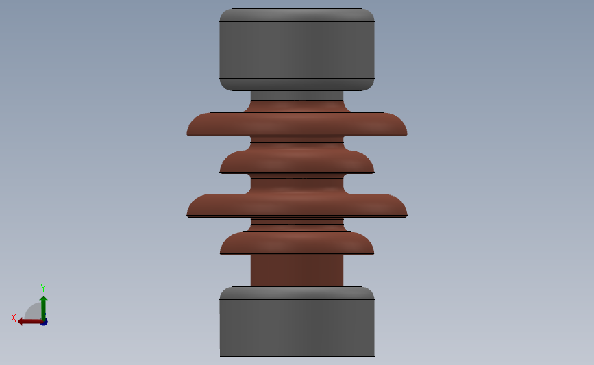 ZSW-10／4 ZSW-10／KV5户外支柱防污型陶瓷绝缘子[ZSW-10／5]_SOLIDWORKS 2018_模型图纸下载 – 懒石网