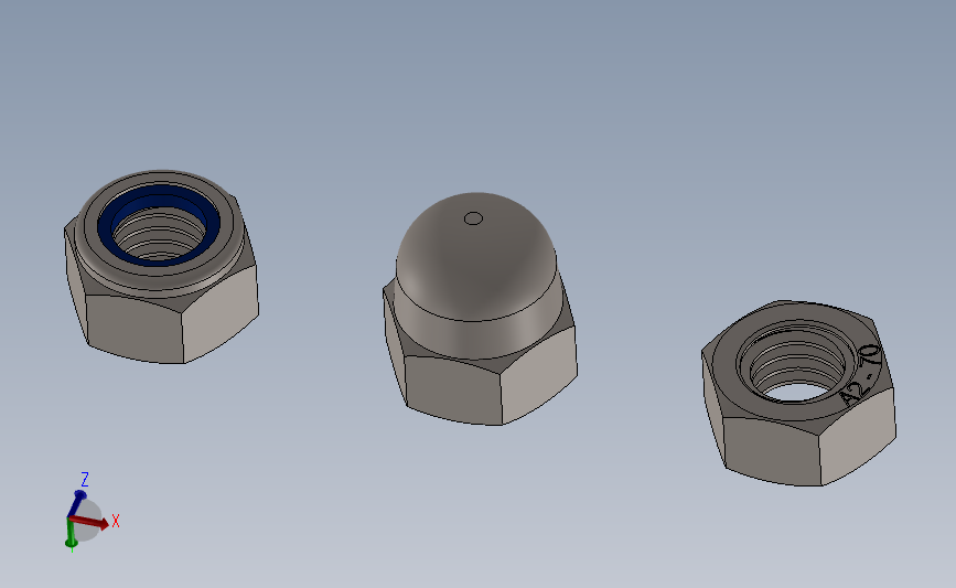 M5螺母_SOLIDWORKS 2019_模型图纸下载 – 懒石网