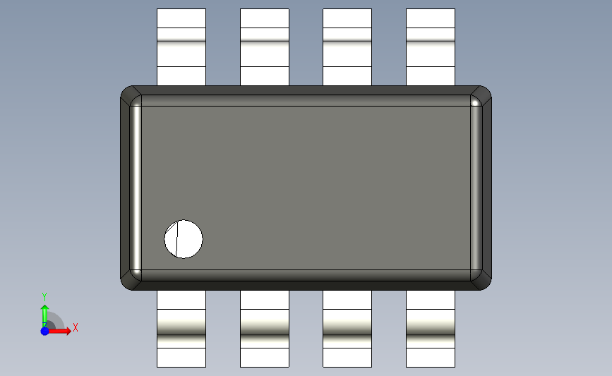 TSOT-5, TSOT-6, and TSOT-8器件_IGES_模型图纸下载 – 懒石网