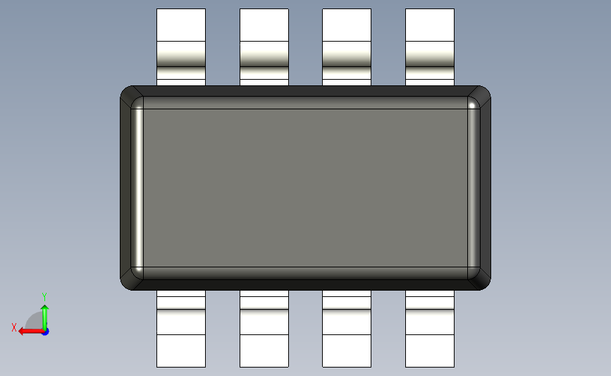 TSOT-5, TSOT-6, and TSOT-8器件_IGES_模型图纸下载 – 懒石网