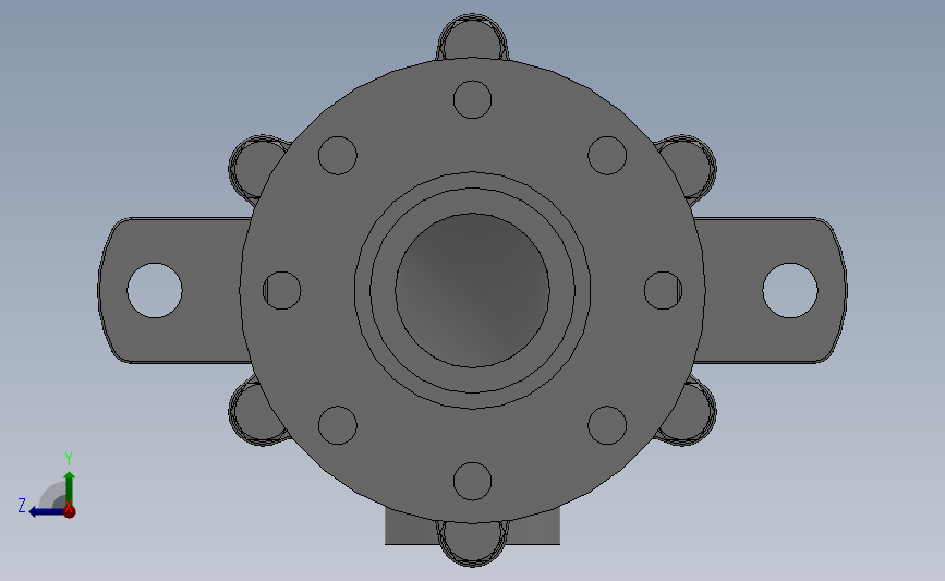 QS-XF型旋转接头[QS-XF100-65]_SOLIDWORKS 2018_模型图纸下载 – 懒石网