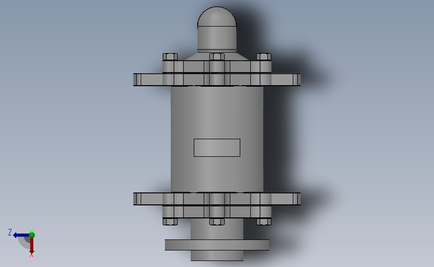 QS-XF型旋转接头[QS-XF100-65]_SOLIDWORKS 2018_模型图纸下载 – 懒石网