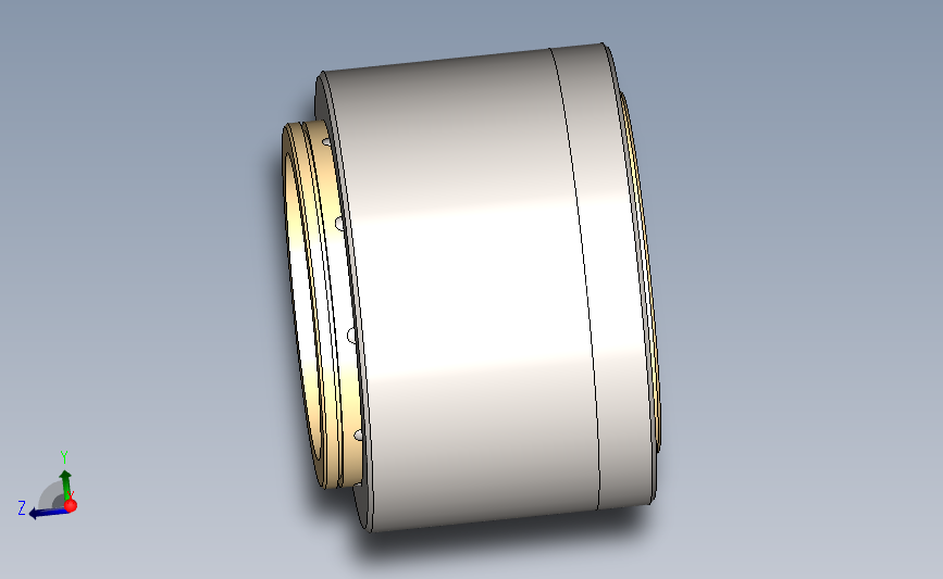 钢珠导套ZZ4485[ZZ4485-32-30]_SOLIDWORKS 2018_模型图纸下载 – 懒石网