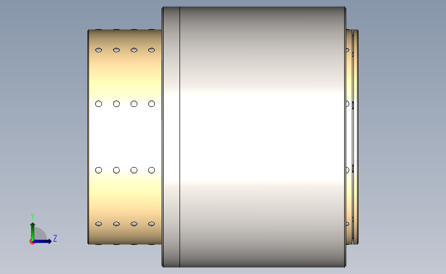 钢珠导套ZZ4485[ZZ4485-60-60]_SOLIDWORKS 2018_模型图纸下载 – 懒石网