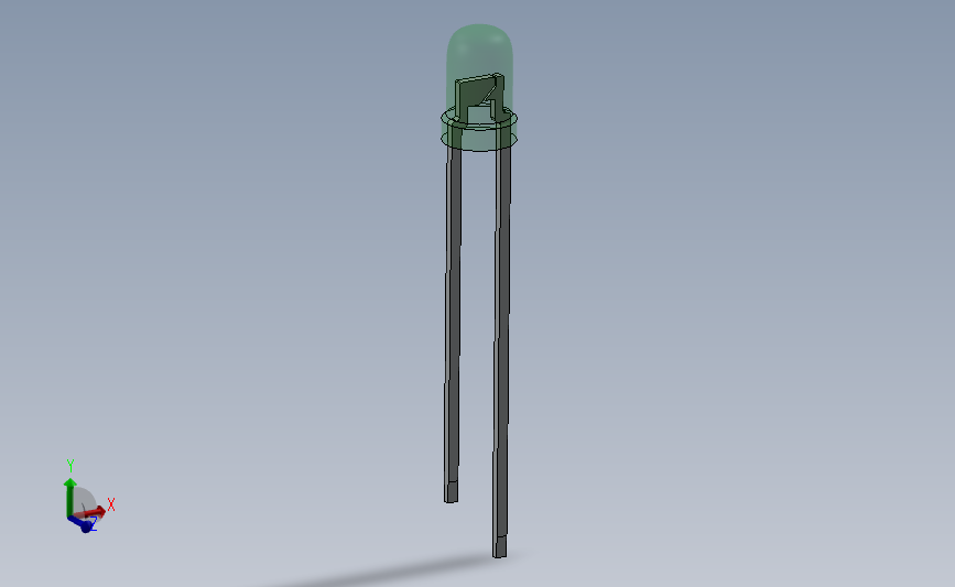 THT LEd灯_SOLIDWORKS 2016_模型图纸下载 – 懒石网