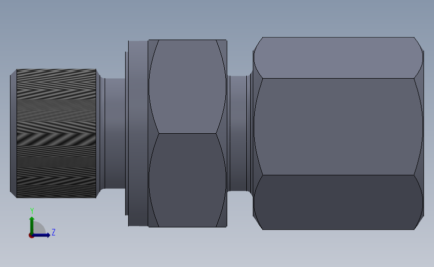 1CB-WD 1DB-WD 英管螺纹胶垫密封柱端[1DB-14-04WD-RN]_SOLIDWORKS 2018_模型图纸下载 – 懒石网
