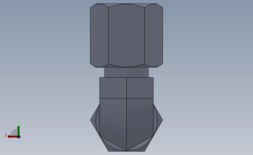 2C9 2D9 外螺纹内螺纹转卡套换接头90° 弯[2C9-12-RN]_SOLIDWORKS 2018_模型图纸下载 – 懒石网