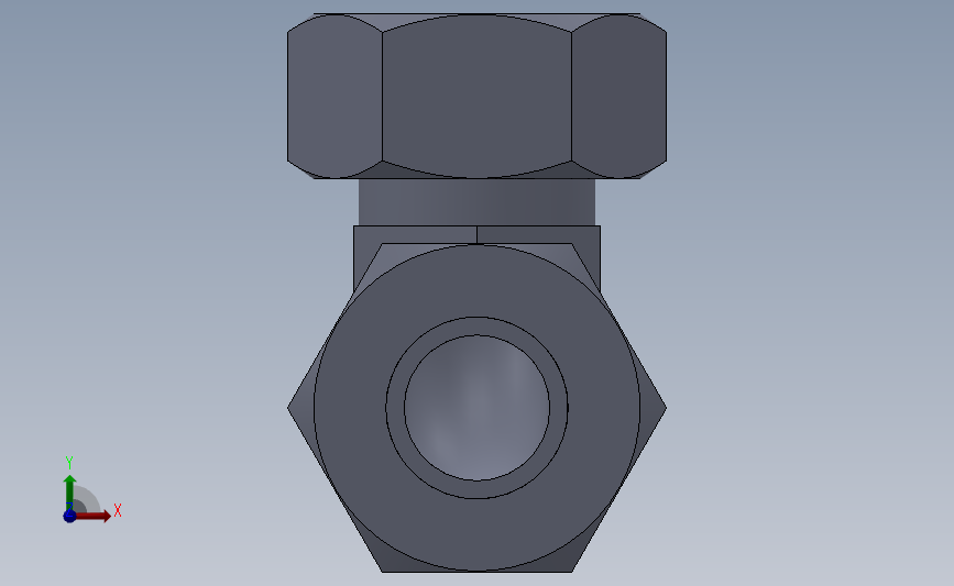 2C9 2D9 外螺纹内螺纹转卡套换接头90° 弯[2D9-30-RN]_SOLIDWORKS 2018_模型图纸下载 – 懒石网