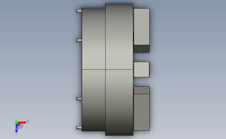 AP 大孔径中空气动夹头（二）[AP-320]_STEP_模型图纸下载 – 懒石网