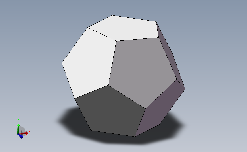 正12面体_SOLIDWORKS 2016_模型图纸下载 – 懒石网