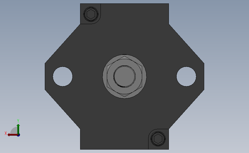 法兰B支架BDAD[BDADS16X20-3B]_SOLIDWORKS 2018_模型图纸下载 – 懒石网