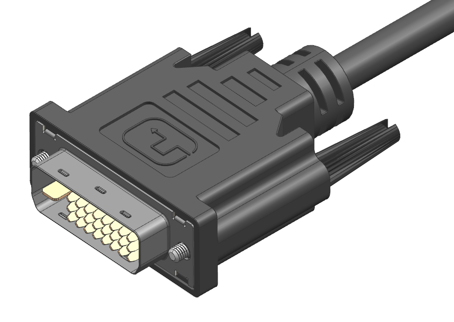 11 VDI转HDMI适配器_STEP_模型图纸下载 – 懒石网