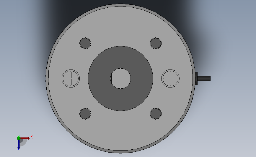 直流有刷伺服电机[58jzs0630as]， Solidworks 2018 模型图纸下载 懒石网
