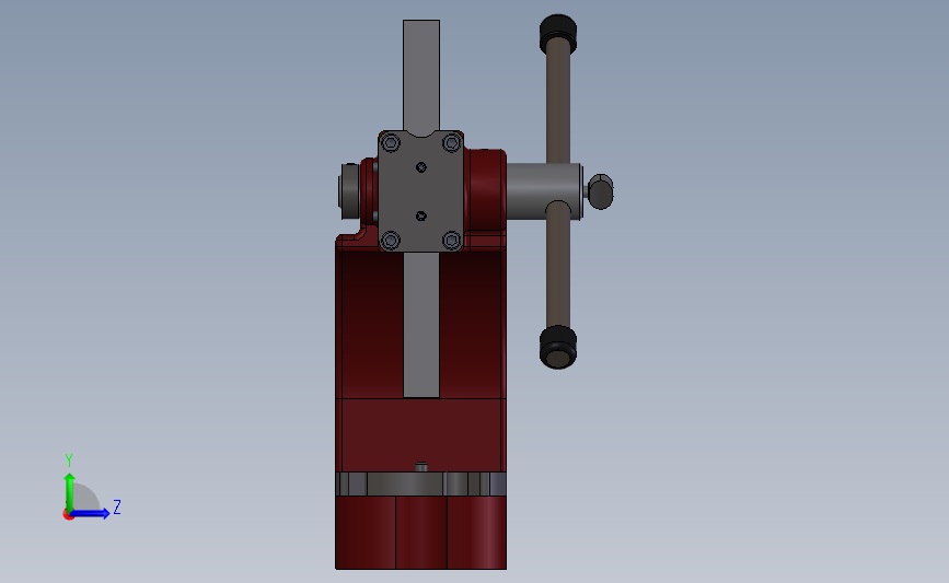 手压机压合机手别机_SOLIDWORKS 2014_模型图纸下载 – 懒石网