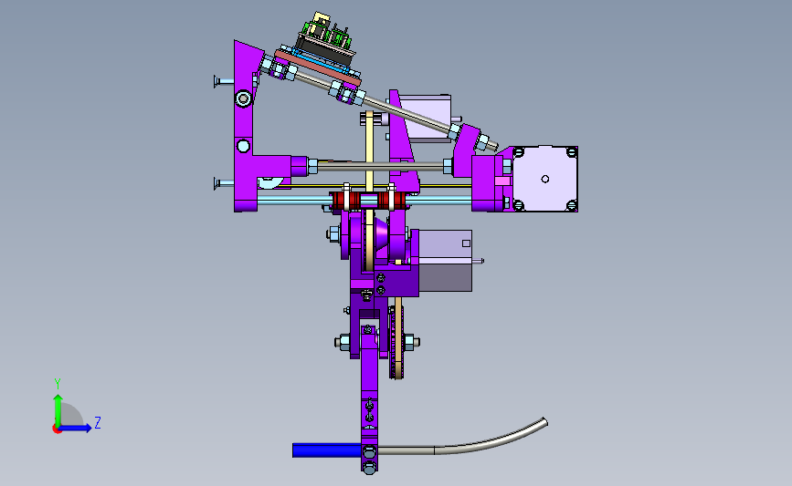 Scara机器人_IGES_模型图纸下载 – 懒石网