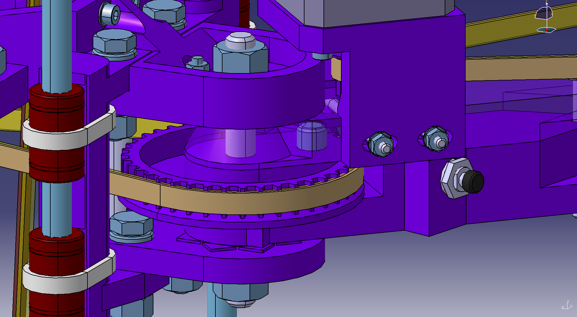 Scara机器人_IGES_模型图纸下载 – 懒石网