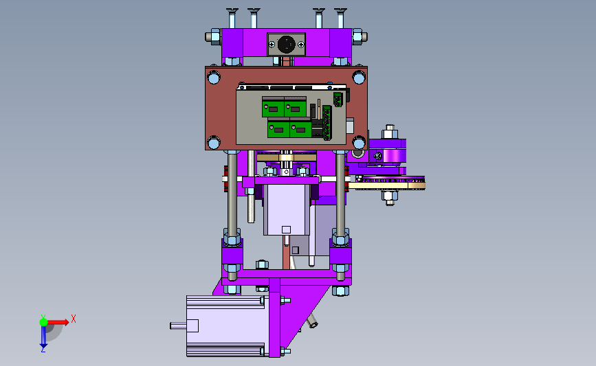 Scara机器人_IGES_模型图纸下载 – 懒石网