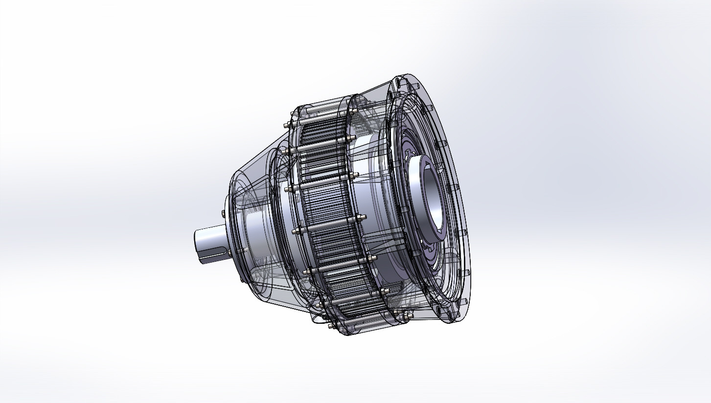 摆线针轮减速机solidworks 2008模型图纸下载 懒石网