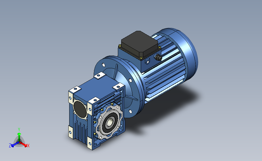 NMRV040-63B5-0.18_STEP_模型图纸下载 – 懒石网