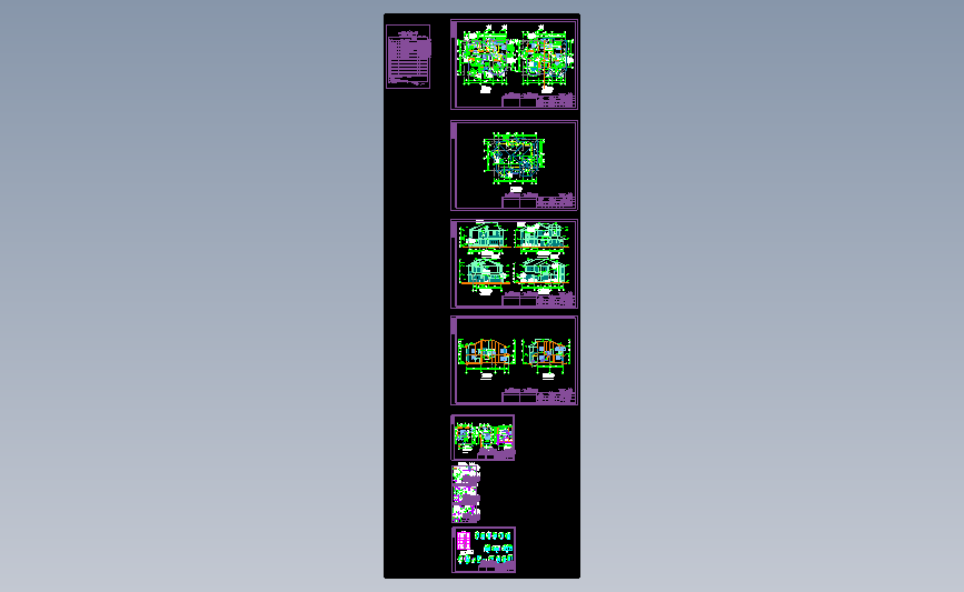 081-两层-19.60&14.60米-_AutoCAD 2000_模型图纸下载 – 懒石网