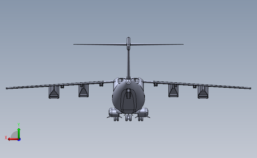 A400军用运输机_SOLIDWORKS 2020_模型图纸下载 – 懒石网