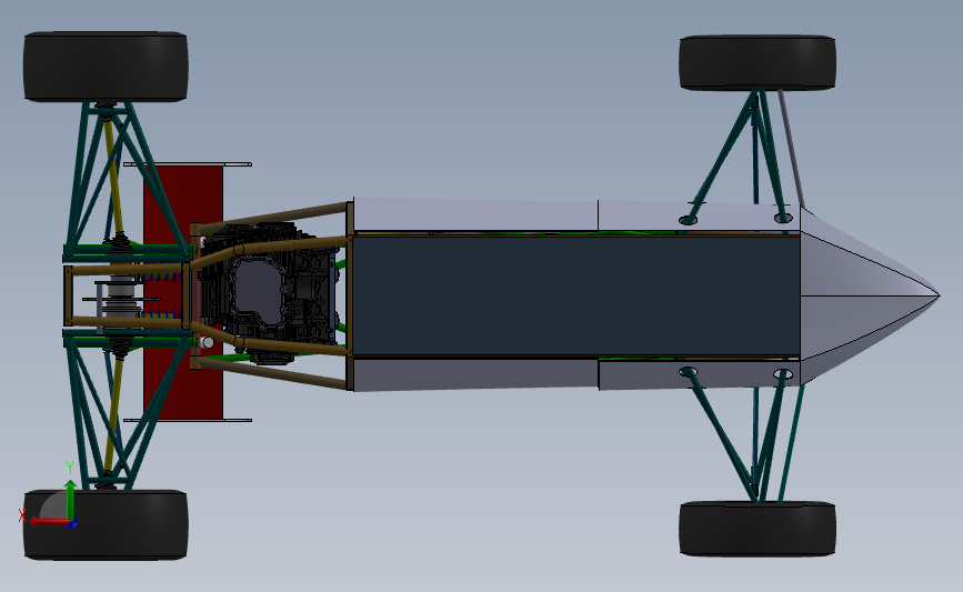 FSAE赛车_SOLIDWORKS 2012_模型图纸下载 – 懒石网
