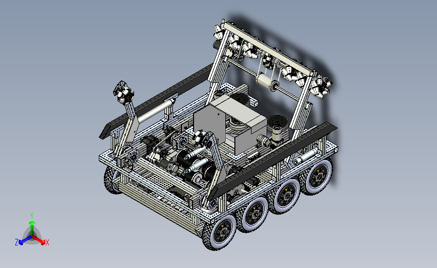 FRC机器人_STEP_模型图纸下载 – 懒石网