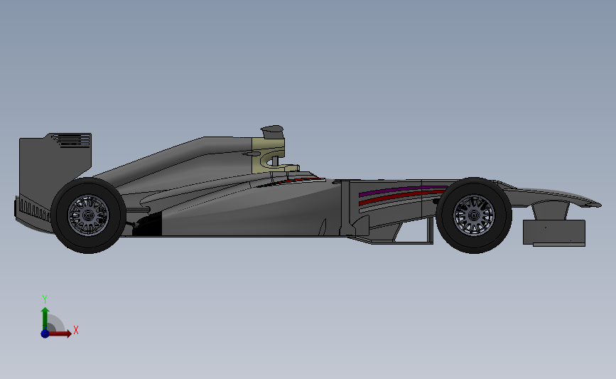 红牛 RB9 F1 汽车_SOLIDWORKS 2018_模型图纸下载 – 懒石网