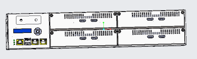 多卡位2U服务器机箱_STEP _模型图纸下载 – 懒石网