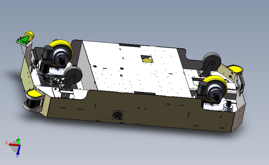 AGV搬运车3D数模图纸 Solidworks设计 附STEP格式_SOLIDWORKS 2016_模型图纸下载 – 懒石网
