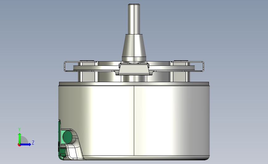 EFM50伺服反馈编码器_IGES_模型图纸下载 – 懒石网
