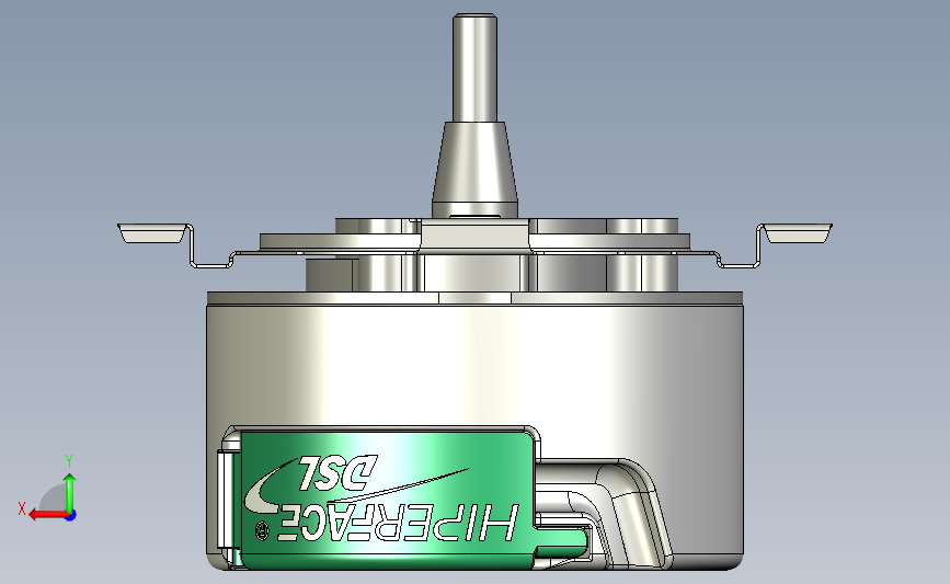 EFM50伺服反馈编码器_IGES_模型图纸下载 – 懒石网
