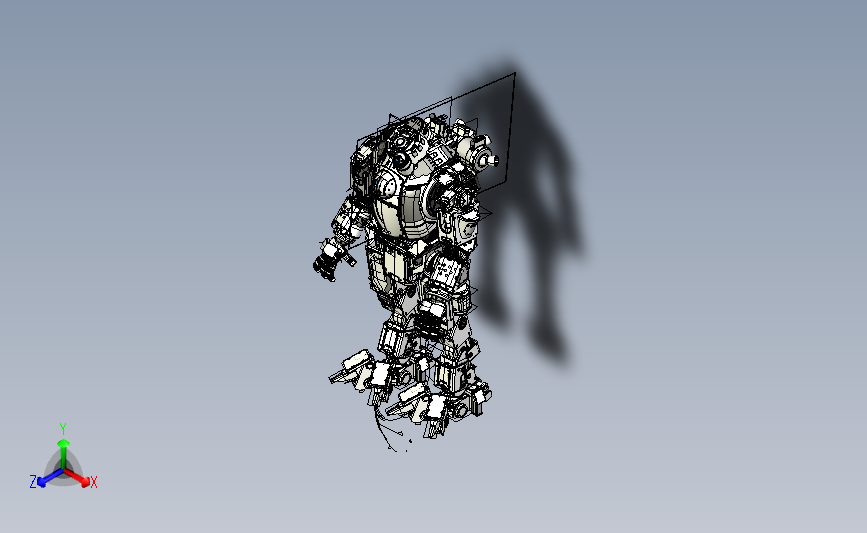 Titanfall Atlas机器人模型3D图纸 IGS STL格式(适合3D打印)_IGES_模型图纸下载 – 懒石网