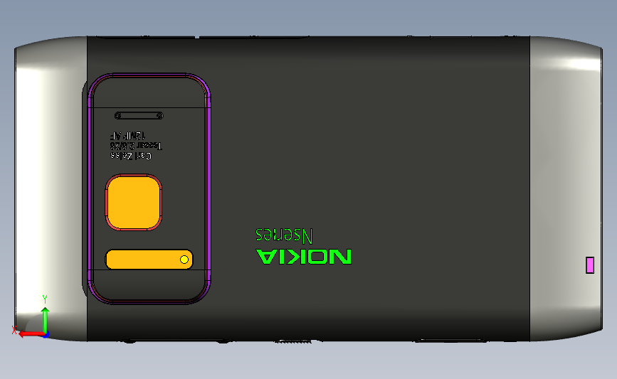 诺基亚手机N8_IGES_模型图纸下载 – 懒石网