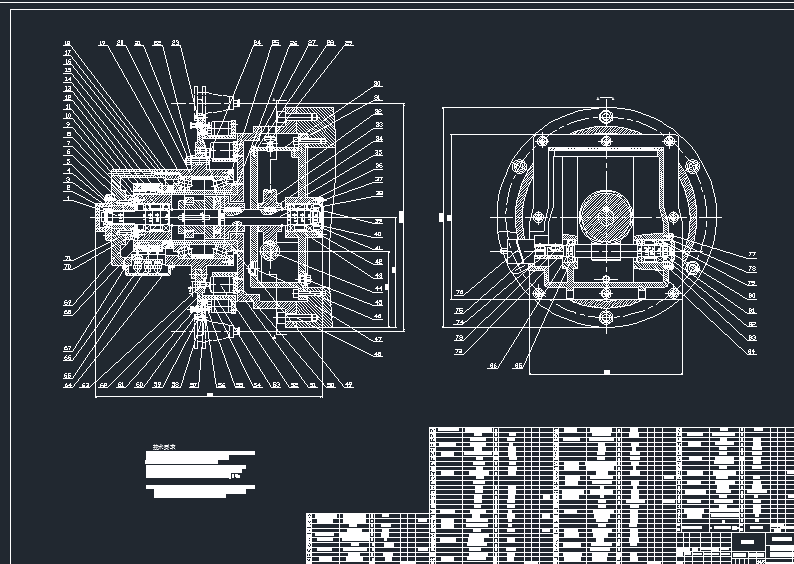 基于XK5040数控立式铣床及控制系统设计_AutoCAD 2004_模型图纸下载 – 懒石网