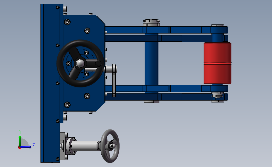 焊接旋转机设计模型_SOLIDWORKS 2010_模型图纸下载 – 懒石网