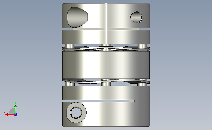簧片式联轴器-双簧片式CPPD CPPDK_STEP_模型图纸下载 – 懒石网