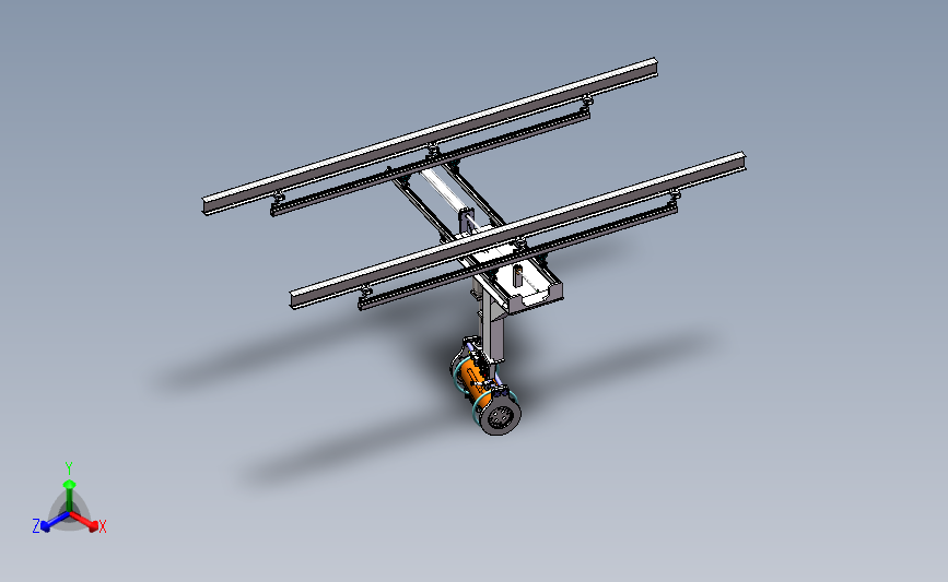 四轴式轮胎螺栓拧紧机_SOLIDWORKS 2012_模型图纸下载 – 懒石网