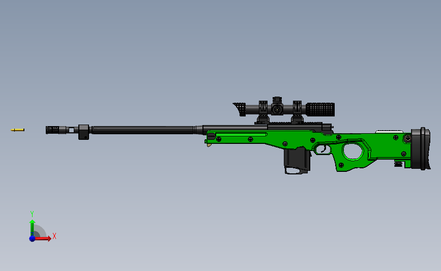 AWM_SOLIDWORKS 2020_模型图纸下载 – 懒石网