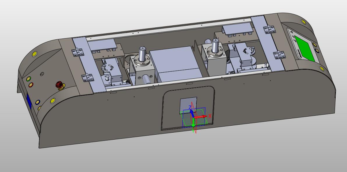 全向激光导航无人运输AGC_STEP_模型图纸下载 – 懒石网
