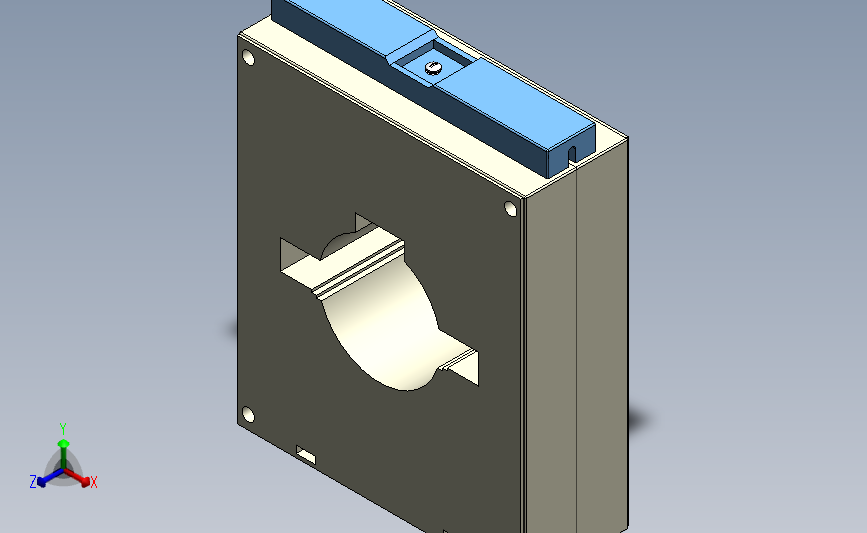 CJH（BH）-0.66系列II型电流互感器[CJH（BH）-0.66-80Ⅰ]_SOLIDWORKS 2018_模型图纸下载 – 懒石网