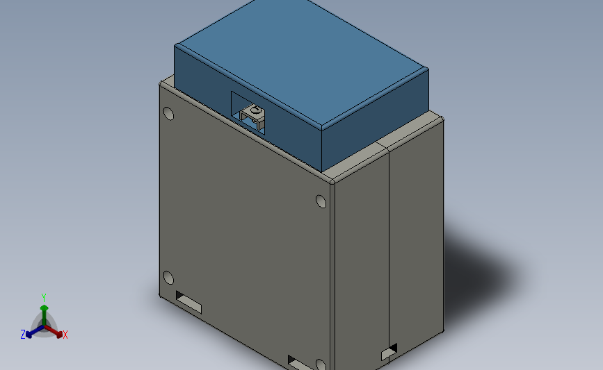 CJH(BH)-0.66系列接线式J型电流互感器[CJH(BH)-0.66-30J]_SOLIDWORKS 2018_模型图纸下载 – 懒石网