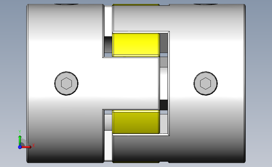LK8系列 定位螺丝固定型梅花联轴器[LK8-40S]_SOLIDWORKS 2018_模型图纸下载 – 懒石网